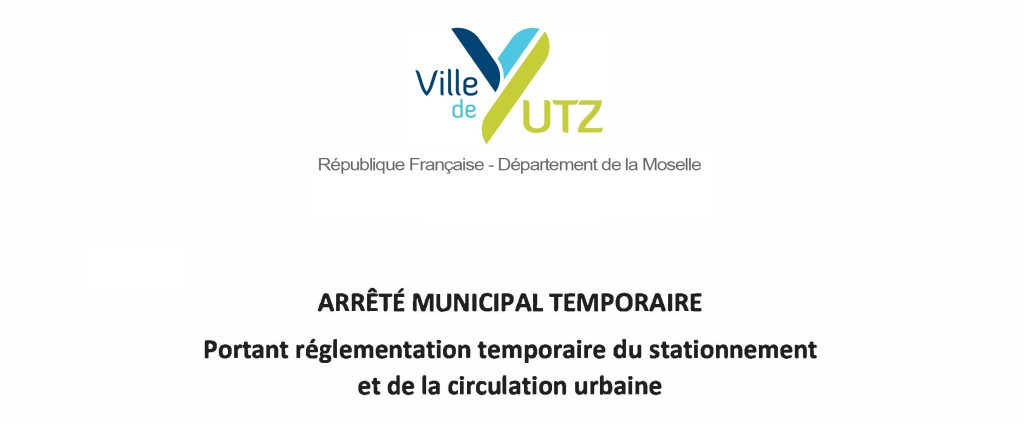 Arrêté autorisant le stationnement d’un véhicule de déménagement du 14 ...